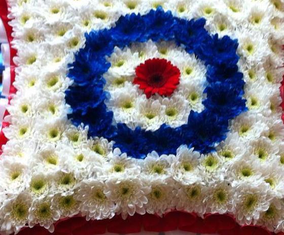 RAF Funeral Tribute - Funeral Flowers Verwood